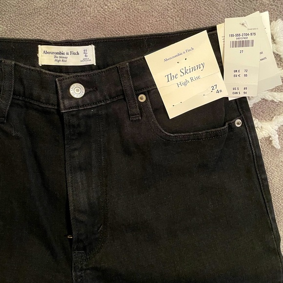 Abercrombie & Fitch | Jeans | Abercrombie Fitch The Skinny High Rise ...